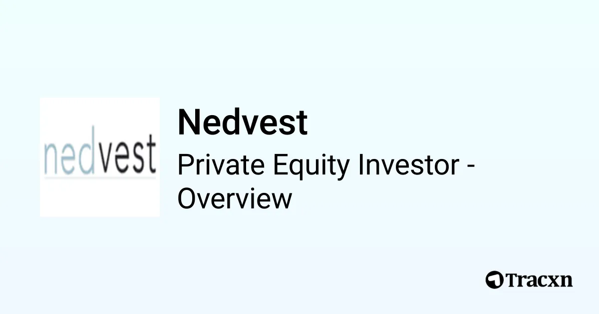 Nedvest - 2026 Investor Profile, Portfolio, Team & Exits - Tracxn