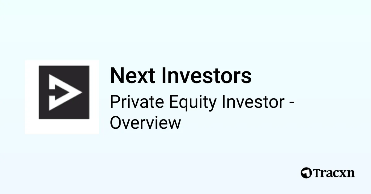 Next Investors - 2025 Investor Profile, Portfolio & Team - Tracxn