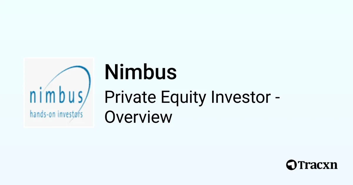 Nimbus - 2025 Investor Profile, Portfolio, Team & Exits - Tracxn