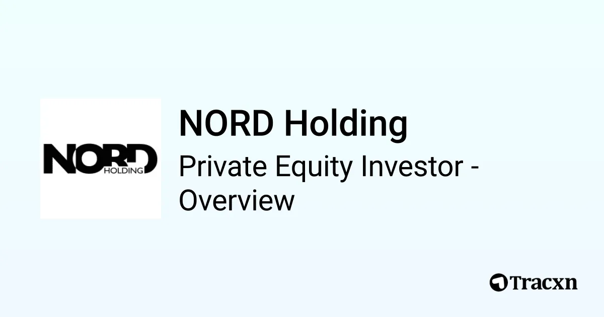 NORD Holding - 2025 Investor Profile, Portfolio, Team & Exits - Tracxn