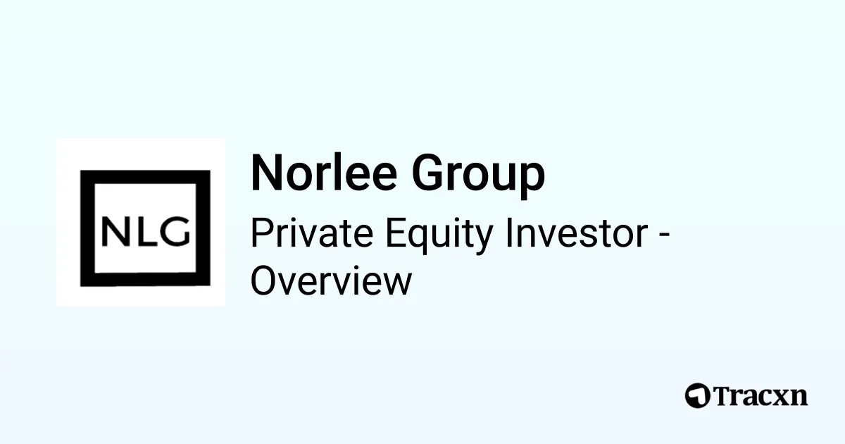 Norlee Group - 2026 Investor Profile, Portfolio, Team & Exits - Tracxn