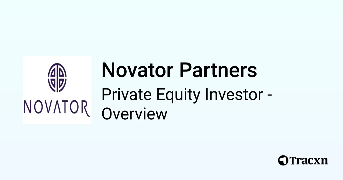 Novator Partners - 2026 Investor Profile, Portfolio, Team & Exits - Tracxn