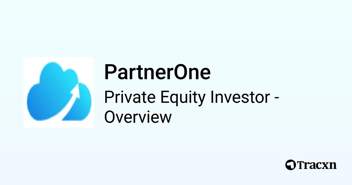 PartnerOne - 2025 Investor Profile, Team & Exits - Tracxn