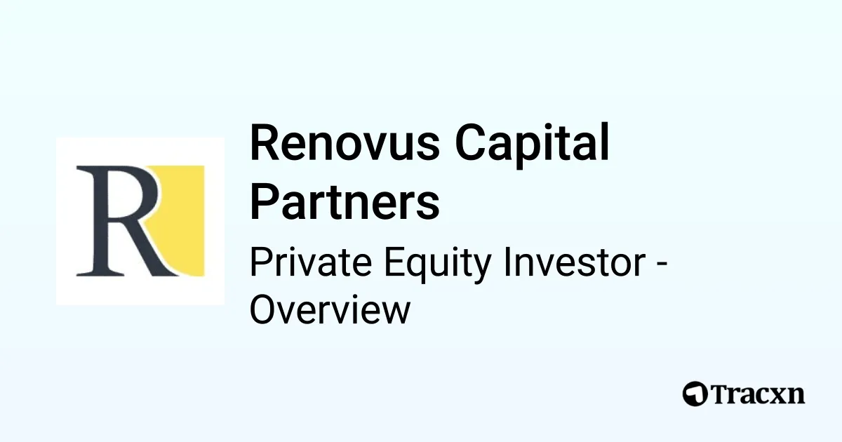 Renovus Capital Partners - 2025 Investor Profile, Portfolio, Team ...