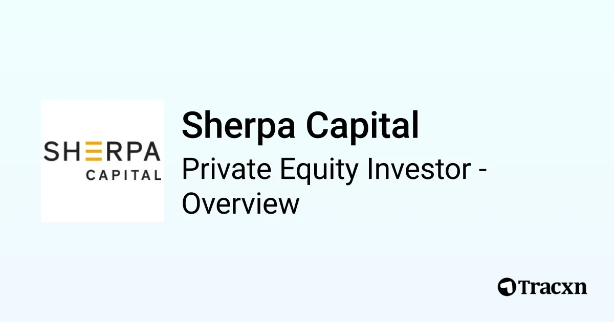 Sherpa Capital - 2025 Investor Profile, Portfolio, Team & Exits - Tracxn