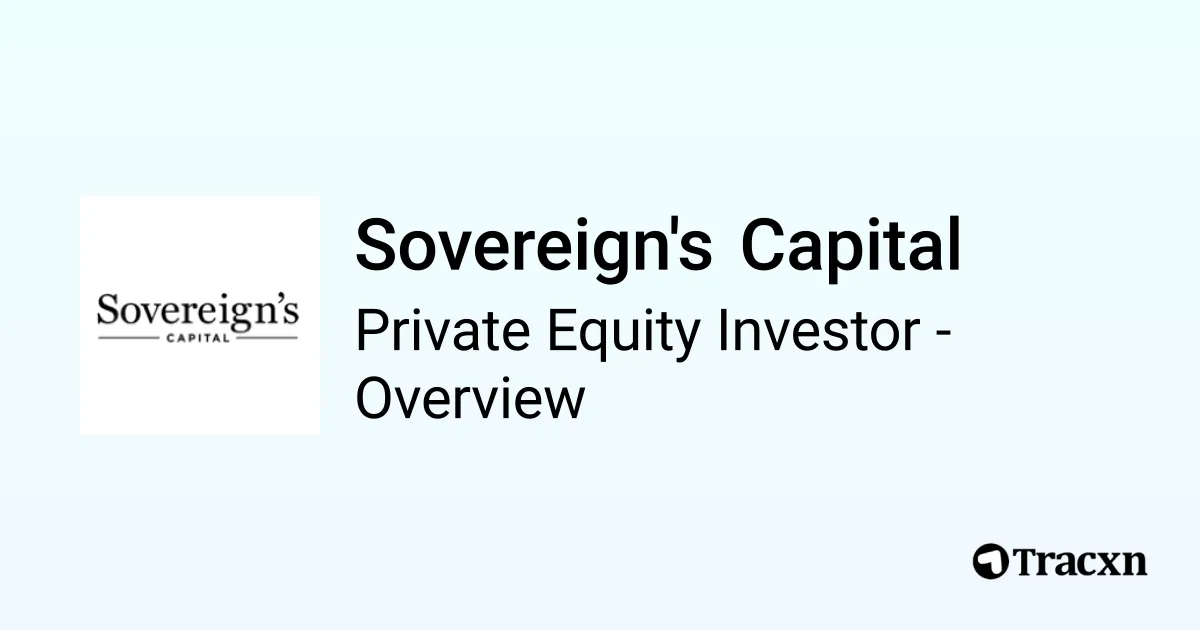 Sovereign's Capital - 2025 Investor Profile, Portfolio, Team & Exits ...