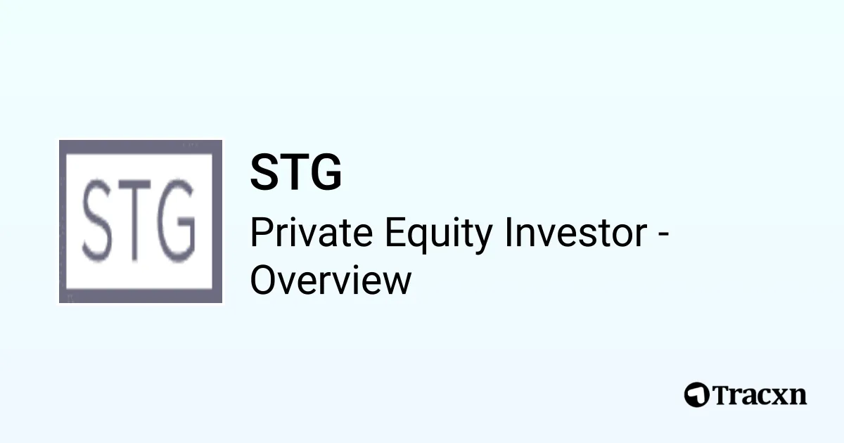 STG - 2025 Investor Profile, Portfolio, Team & Exits - Tracxn