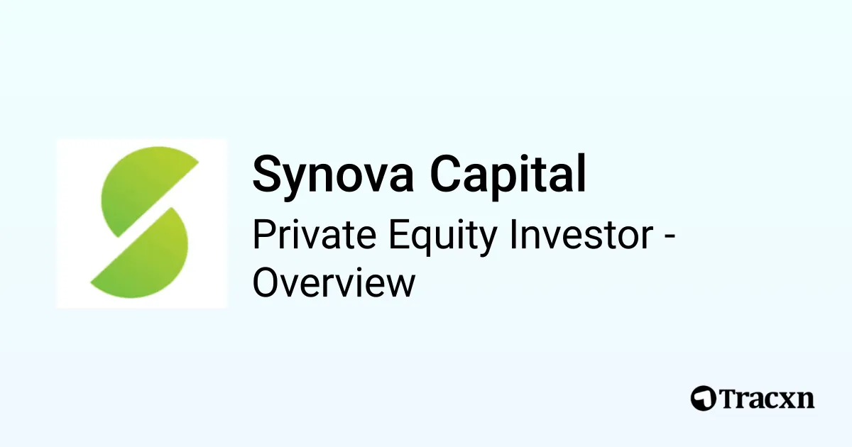 Synova Capital - 2026 Investor Profile, Portfolio, Team & Exits - Tracxn