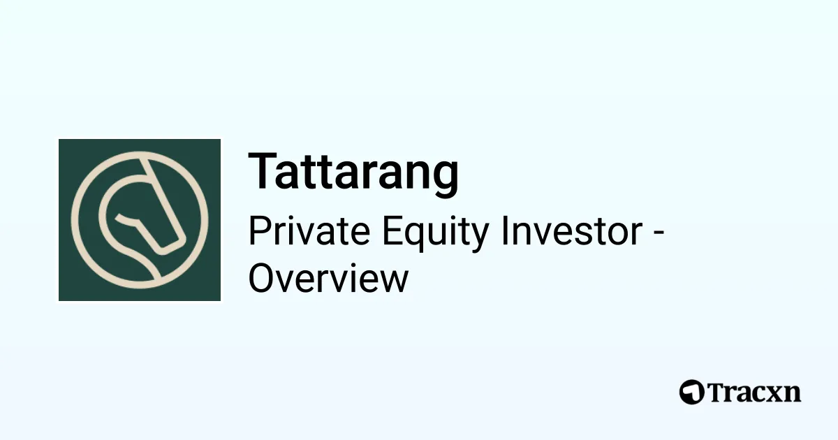 Tattarang - 2026 Investor Profile, Portfolio, Team & Exits - Tracxn
