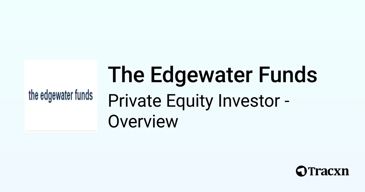 The Edgewater Funds - 2025 Investor Profile, Portfolio & Team - Tracxn