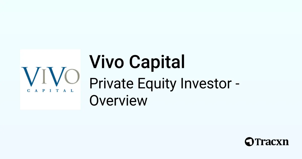 Vivo Capital - 2026 Investor Profile, Portfolio, Team & Exits - Tracxn