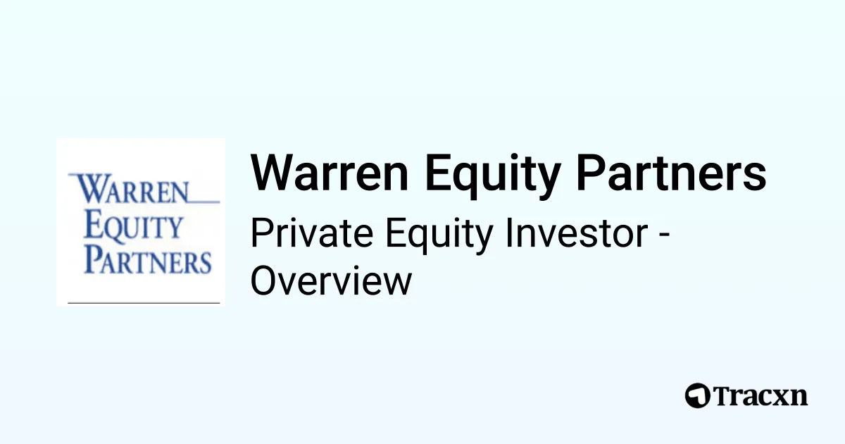 Warren Equity Partners - 2026 Investor Profile, Portfolio, Team & Exits ...