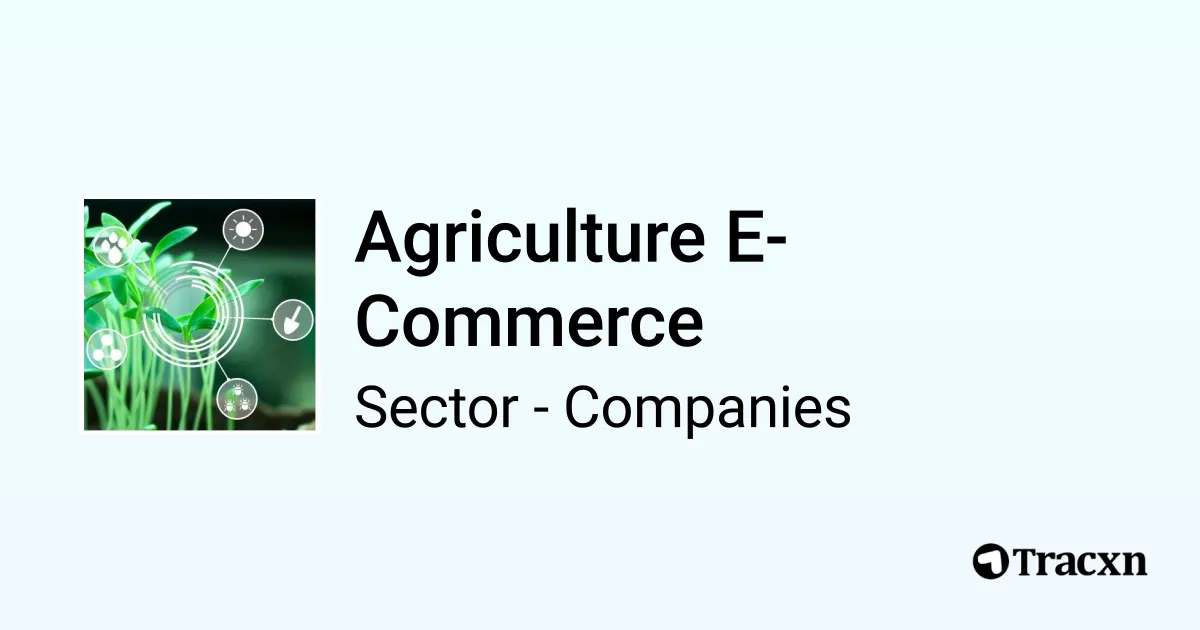 Top Companies in Agriculture E-Commerce Worldwide (Oct, 2025) - Tracxn