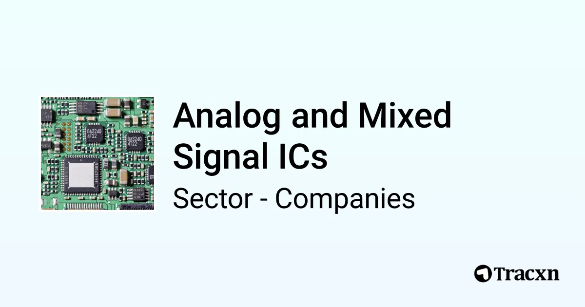 Top Companies in Analog and Mixed Signal ICs Worldwide (Oct, 2025) - Tracxn