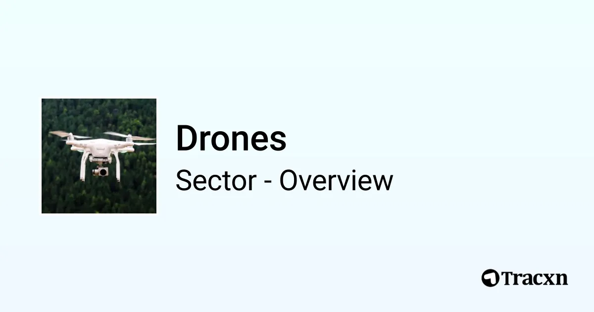Drones - 2025 Market & Investments Trends - Tracxn