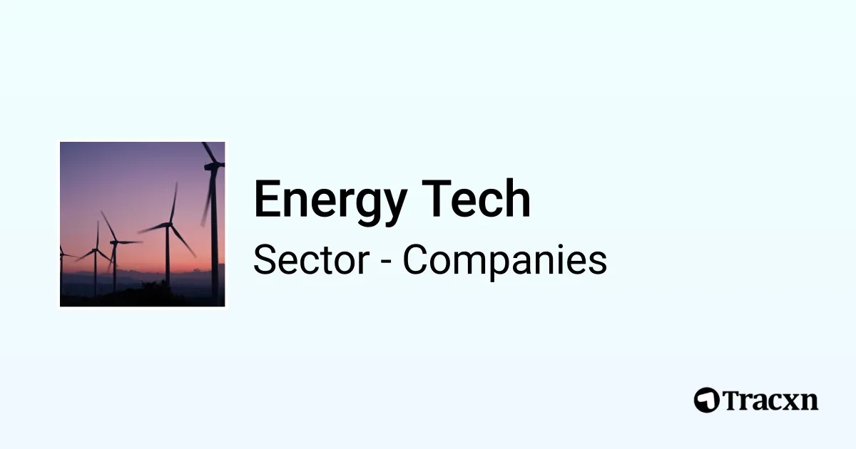 Top Companies in Energy Tech Worldwide (Dec, 2025) - Tracxn