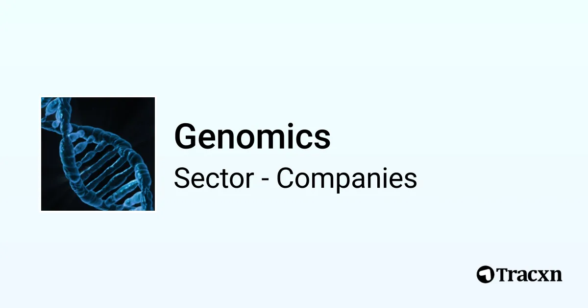 Top Companies in Genomics Worldwide (Jan, 2026) - Tracxn