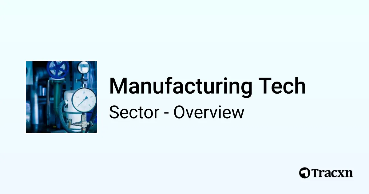 Manufacturing Tech - 2025 Market & Investments Trends - Tracxn