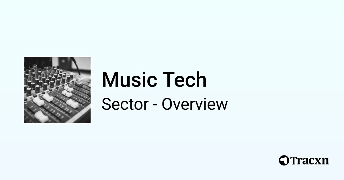 Music Tech - 2026 Market & Investments Trends - Tracxn