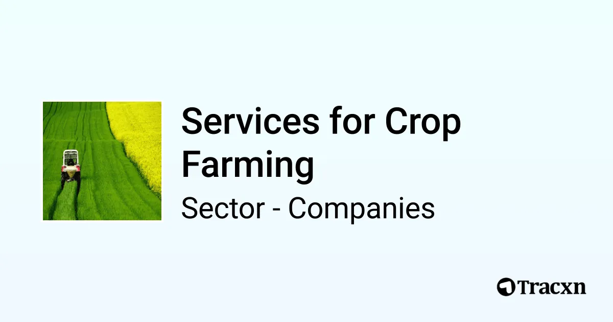 Top Companies in Services for Crop Farming Worldwide (Oct, 2025) - Tracxn