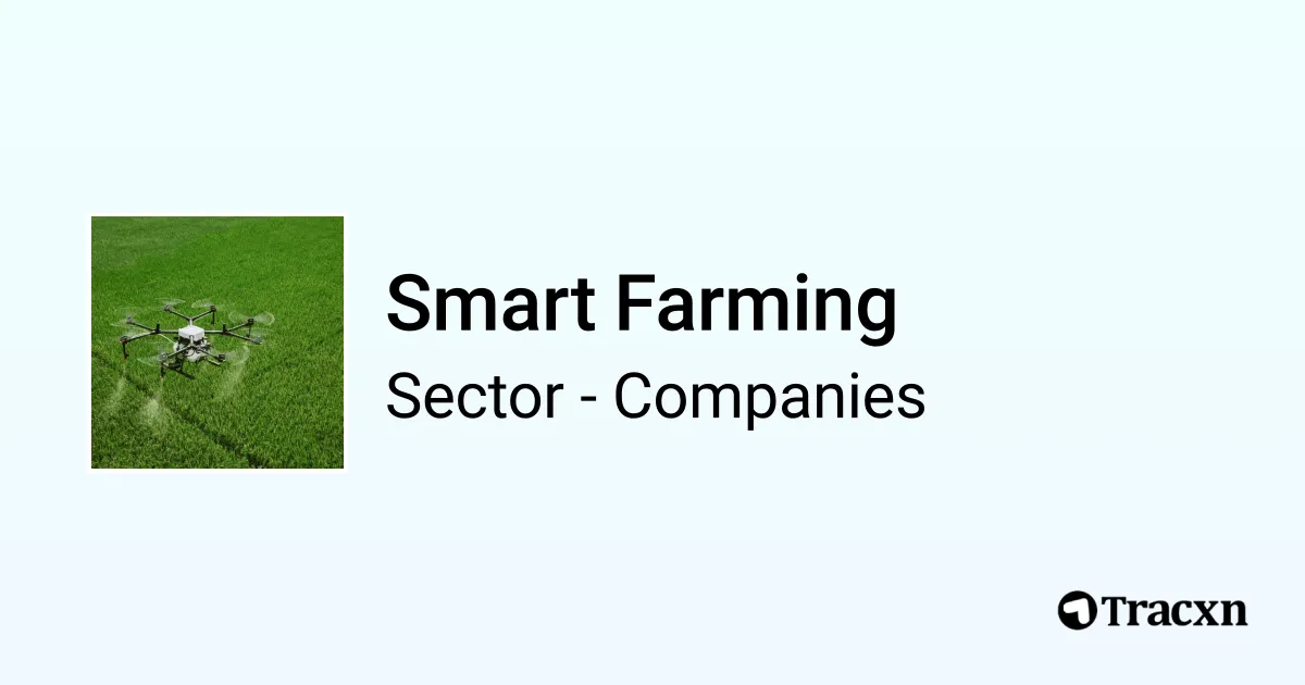 Top Companies in Smart Farming Worldwide (Oct, 2025) - Tracxn