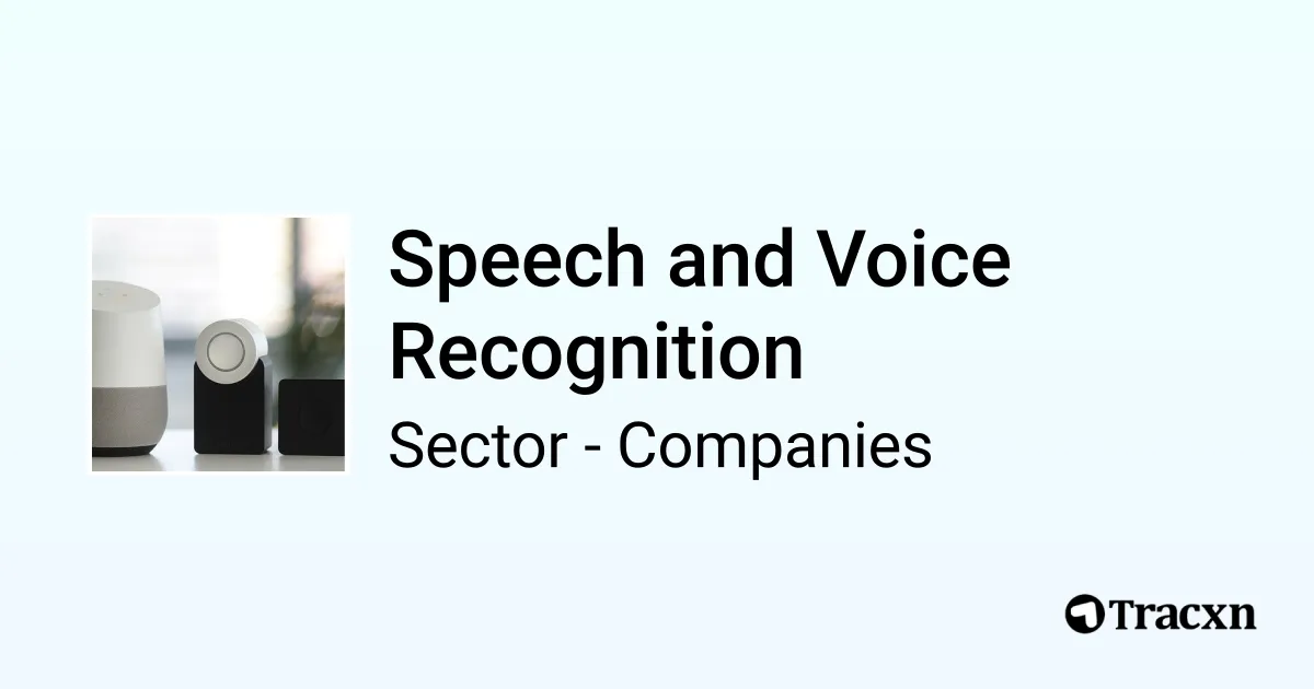 Top Companies in Speech and Voice Recognition Worldwide (Aug, 2025 ...