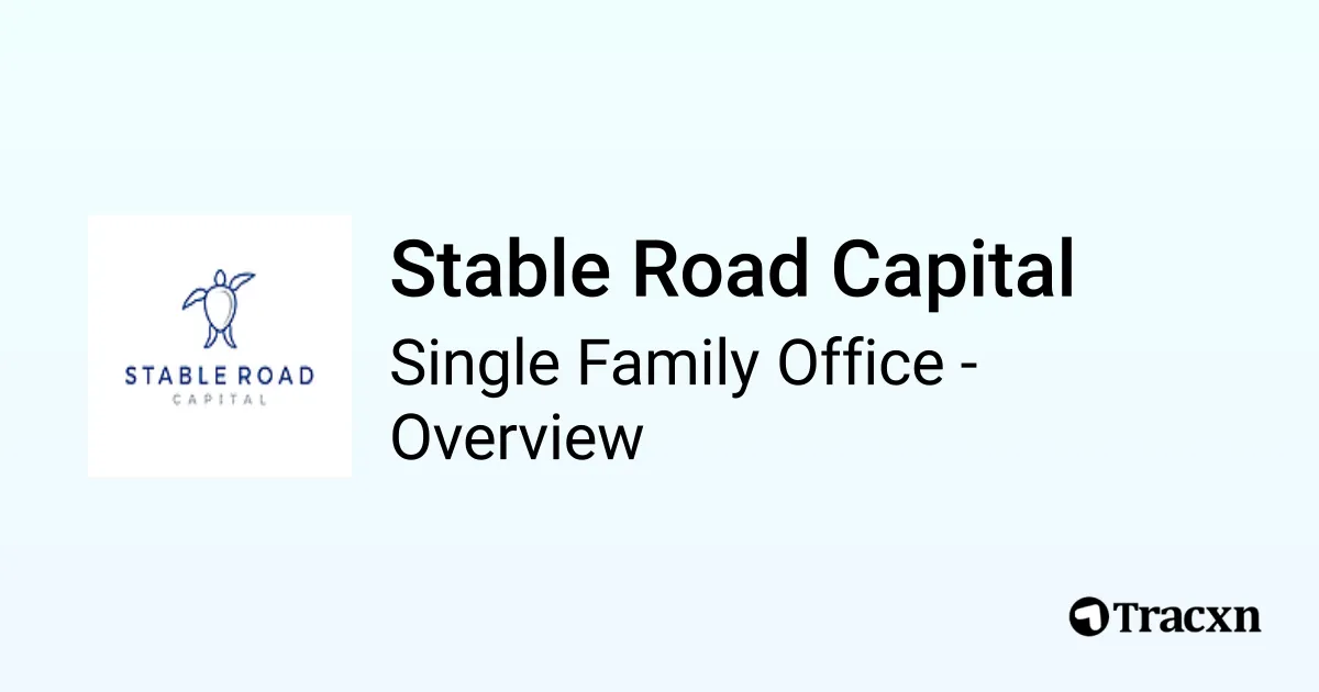 Stable Road Capital - 2025 Investor Profile, Portfolio, Team ...