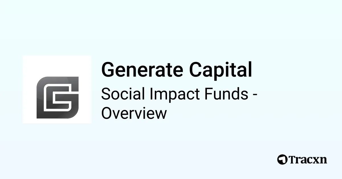 Generate Capital - 2025 Investor Profile, Portfolio, Team & Investment ...