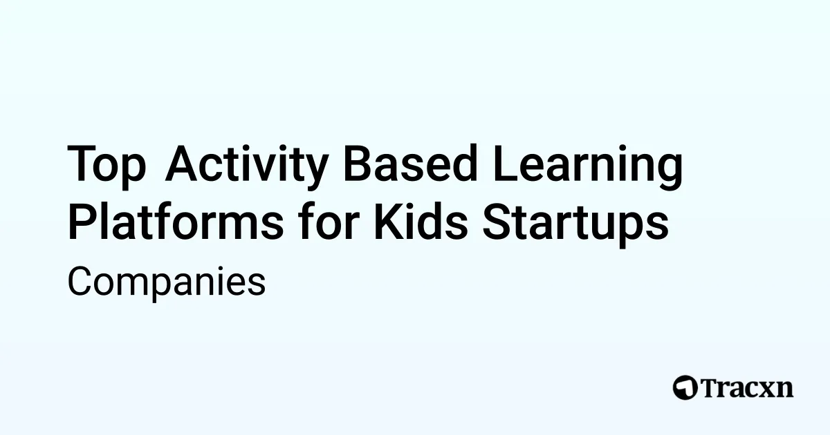 Top Companies in Activity Based Learning Platforms for Kids (May, 2025 ...