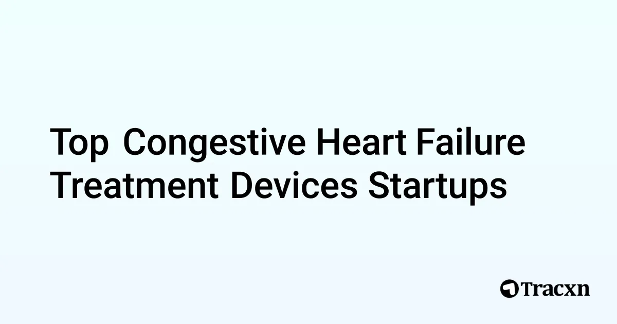 Top Companies in Congestive Heart Failure Treatment Devices (Oct, 2025 ...