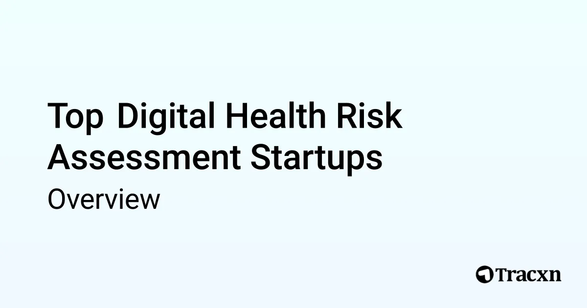 Digital Health Risk Assessment - 2025 Market & Investments Trends - Tracxn