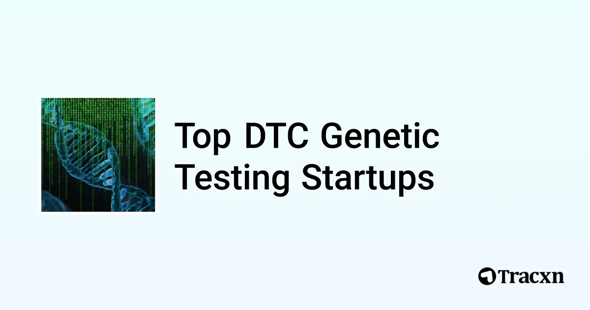 Top Companies in DTC Genetic Testing (Oct, 2025) - Tracxn