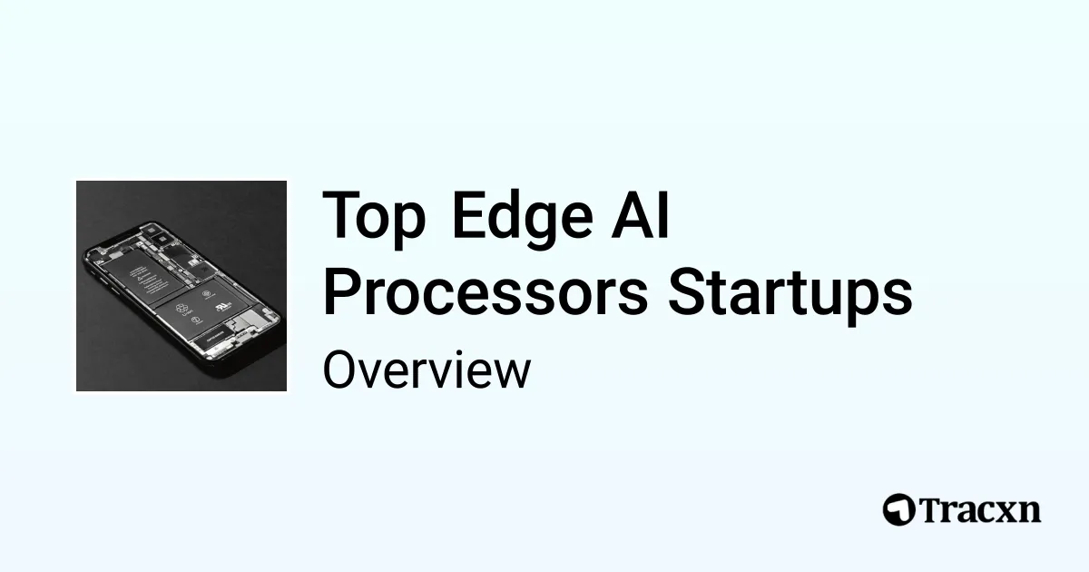 Edge AI Processors - 2025 Market & Investments Trends - Tracxn