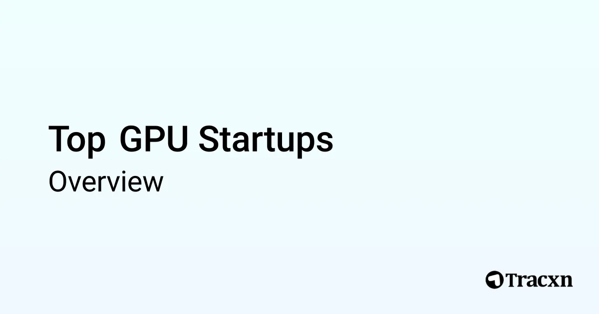 GPU - 2025 Market & Investments Trends - Tracxn