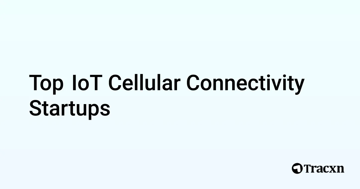 Top Companies in IoT Cellular Connectivity (Jul, 2025) - Tracxn