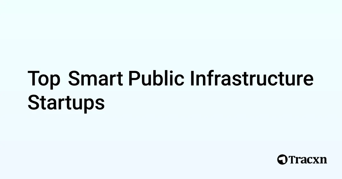 Top Companies in Smart Public Infrastructure (Oct, 2025) - Tracxn