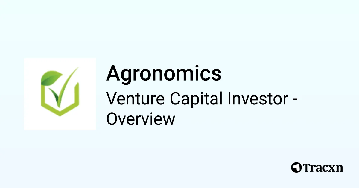 Agronomics - 2026 Investor Profile, Portfolio, Team & Investment Trends ...