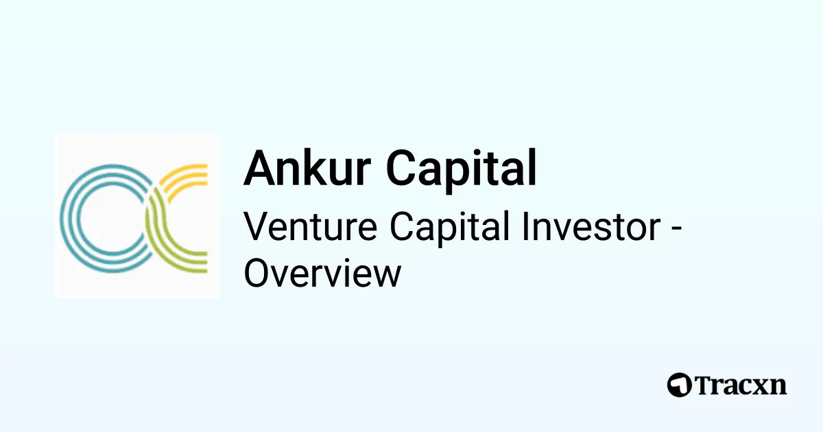 Ankur Capital - 2026 Investor Profile, Portfolio, Team & Investment ...