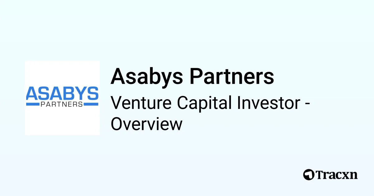 Asabys Partners - 2026 Investor Profile, Portfolio, Team & Investment ...