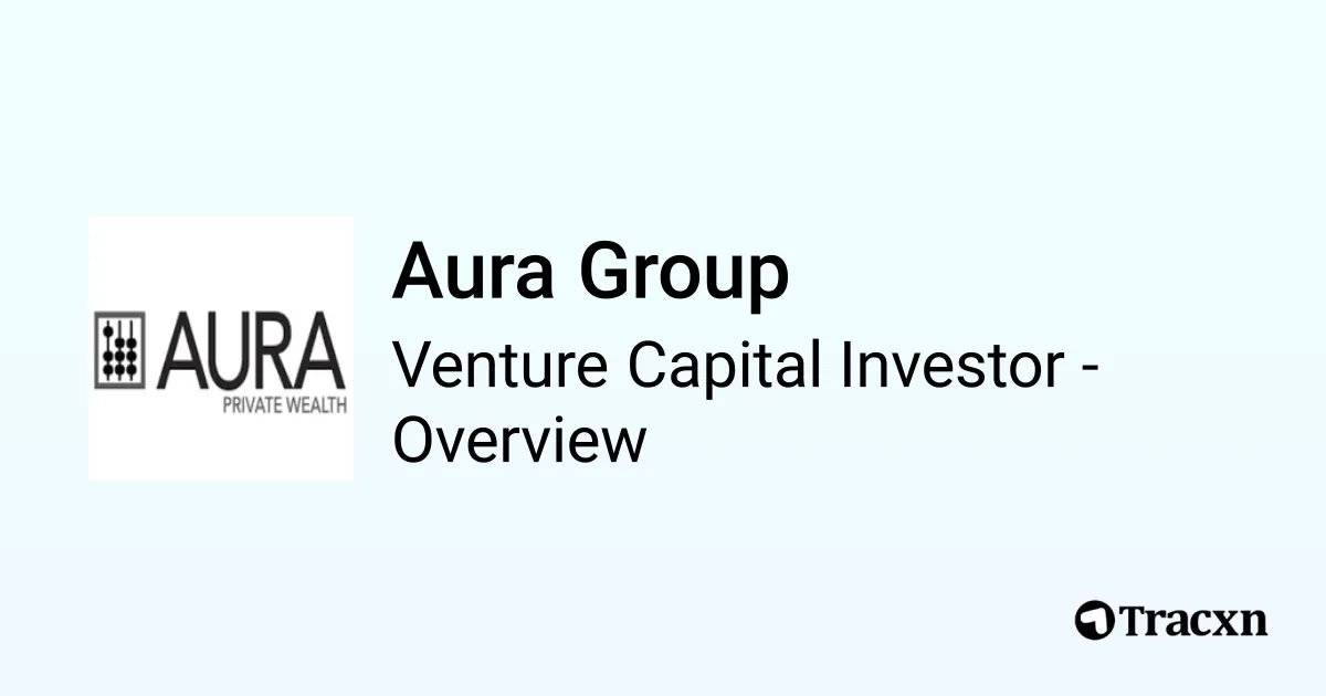 Aura Group - 2026 Investor Profile, Portfolio, Team & Investment Trends ...