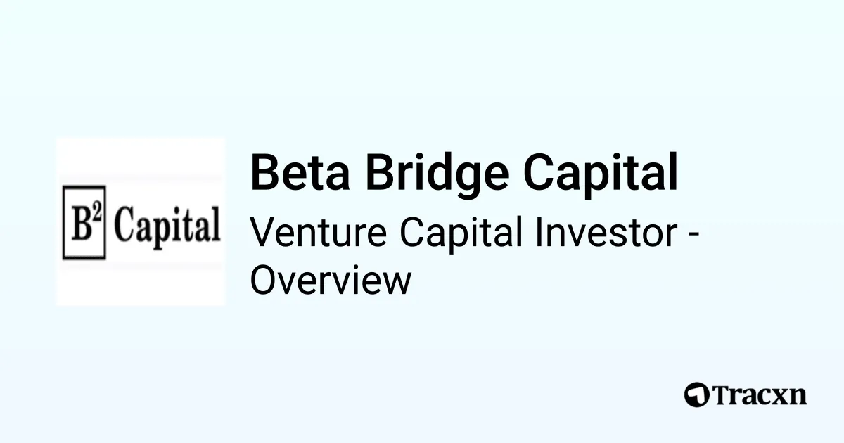 Beta Bridge Capital - 2025 Investor Profile, Portfolio, Team ...