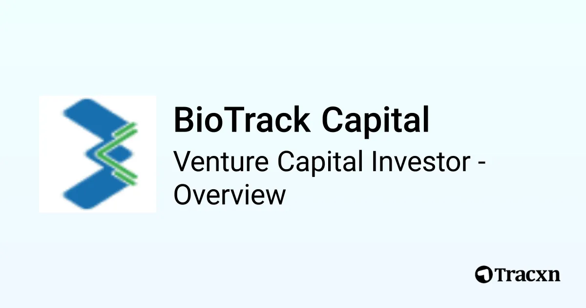 BioTrack Capital - 2025 Investor Profile, Portfolio, Team & Investment ...