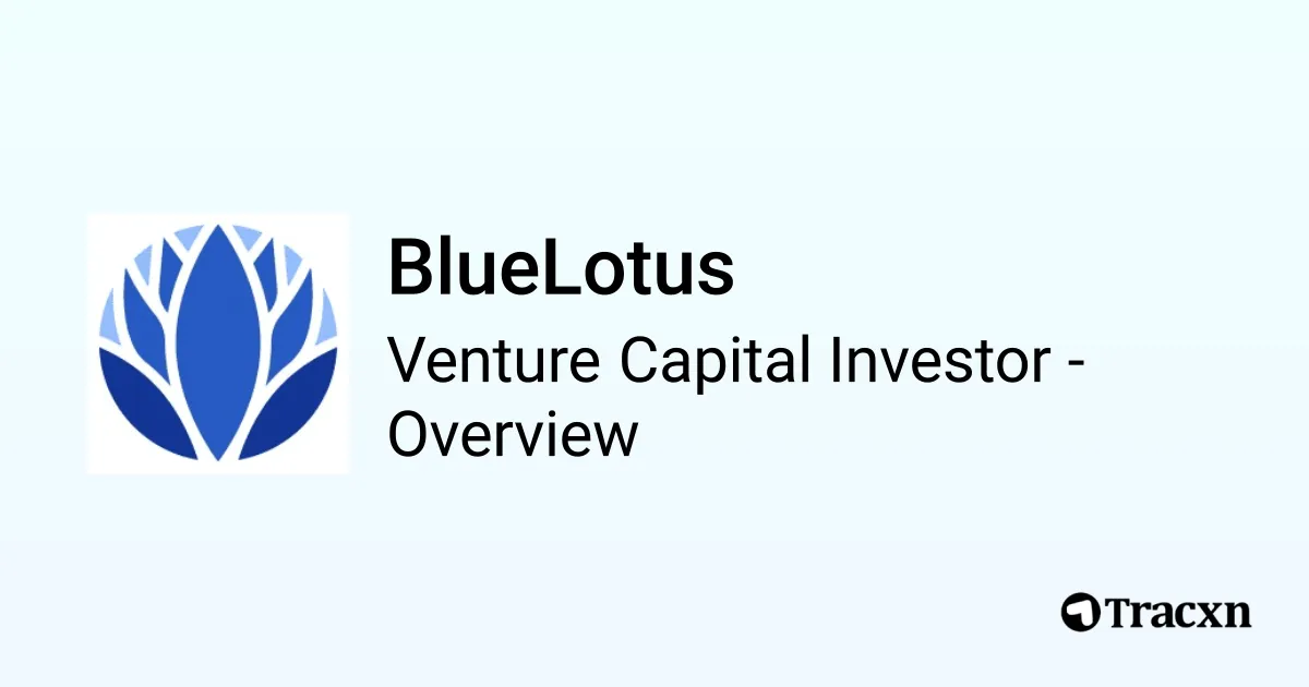 BlueLotus - 2026 Investor Profile, Portfolio, Team & Investment Trends ...