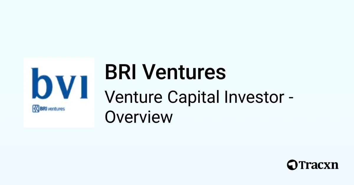 BRI Ventures - 2026 Investor Profile, Portfolio, Team & Investment ...