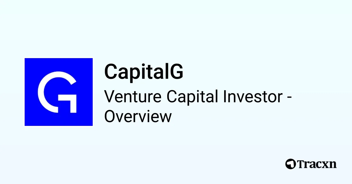 CapitalG - 2025 Investor Profile, Portfolio, Team & Investment Trends ...
