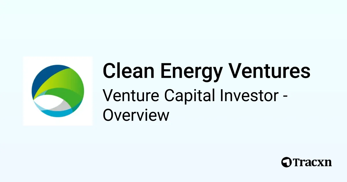 Clean Energy Ventures - 2025 Investor Profile, Portfolio, Team ...
