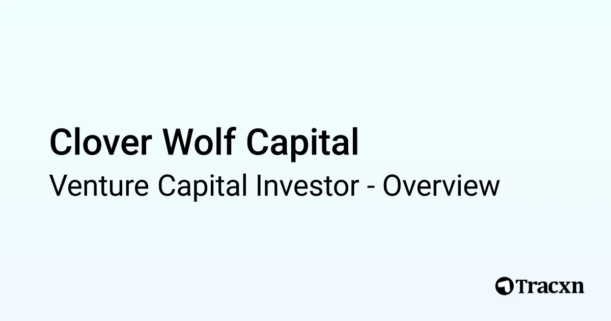 Clover Wolf Capital - 2026 Investor Profile, Team & Investment Trends ...