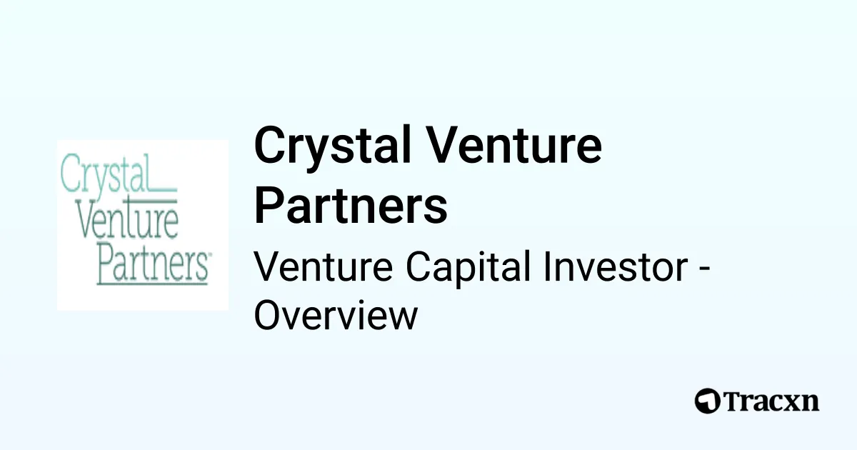 Crystal Venture Partners - 2026 Investor Profile, Portfolio, Team ...