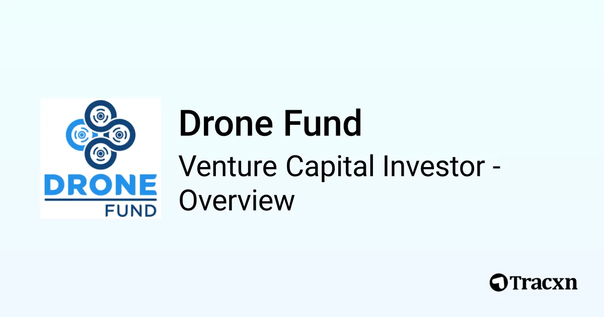 Drone Fund - 2025 Investor Profile, Portfolio, Team & Investment Trends - Tracxn