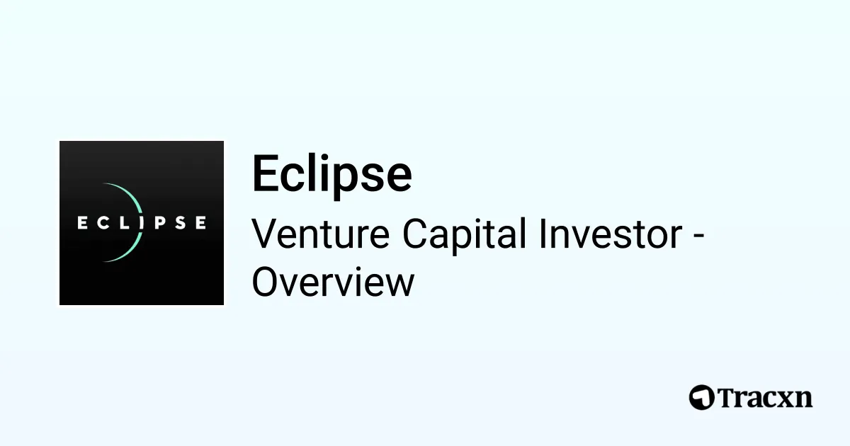 Eclipse - 2025 Investor Profile, Portfolio, Team & Investment Trends - Tracxn